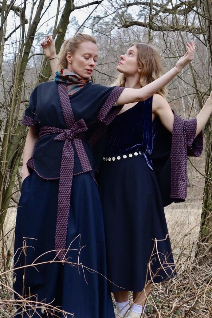 Kimono vest reversible | La femme MiMi